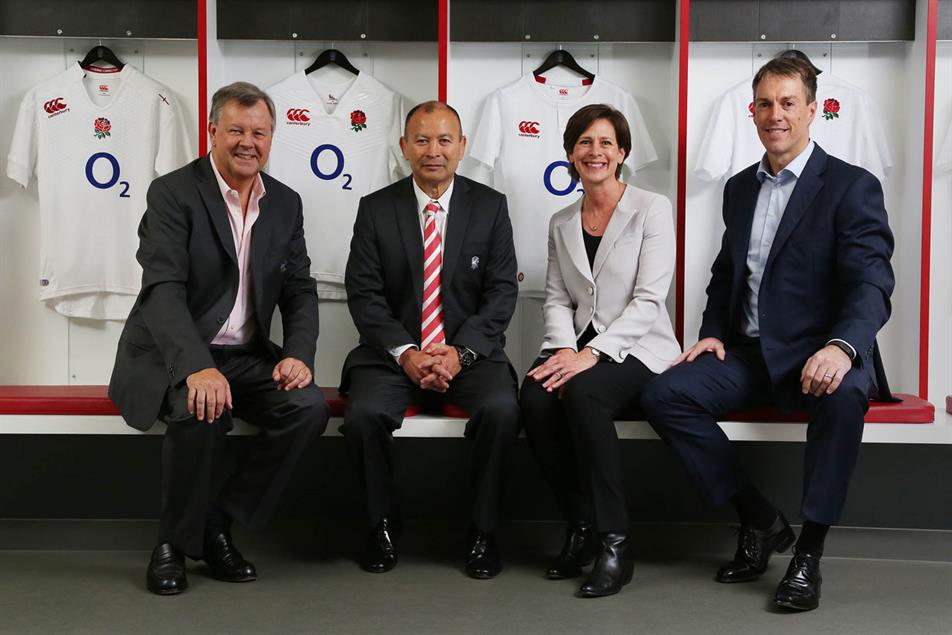 O2 extends England Rugby sponsorship for five years