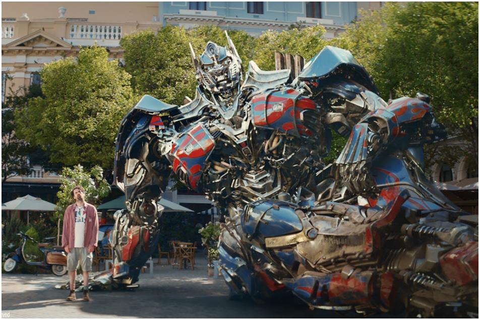 Direct Line gives Optimus Prime some time off from saving the world