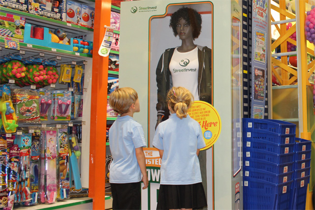 StreetInvest creates life-sized action figure to draw attention to ...