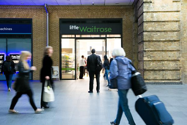 Waitrose targets commuters with first station branch