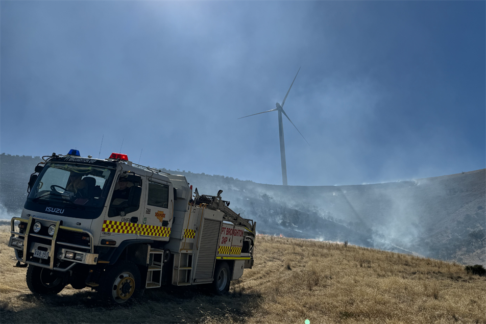 Turbine fire at South Australia wind farm | Windpower Monthly