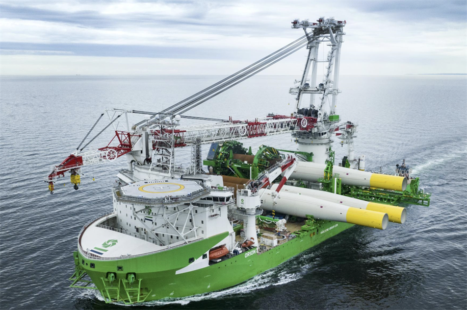 ‘Steel in the water’ at first large-scale offshore wind farm in US ...
