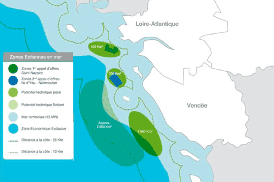 France deep water wind sites located | Windpower Monthly