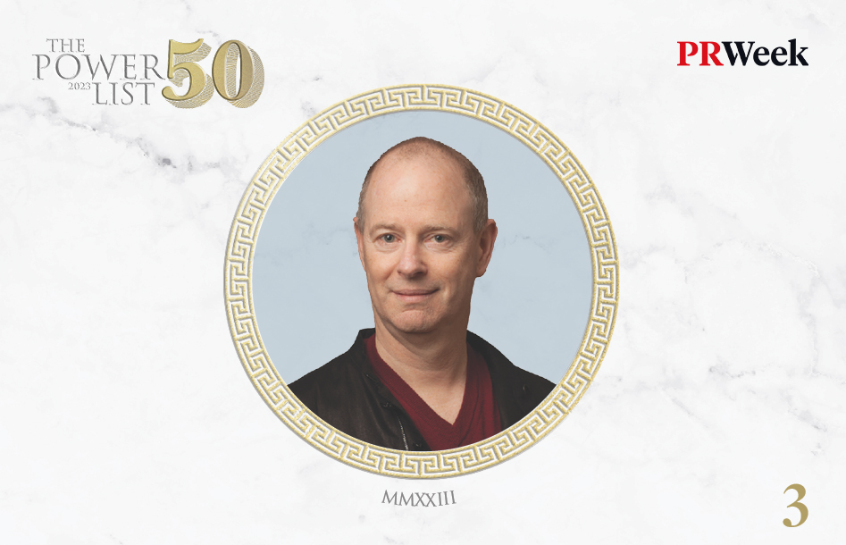 PRWeek Power List 2023 - 3. Frank Shaw, Microsoft | PR Week