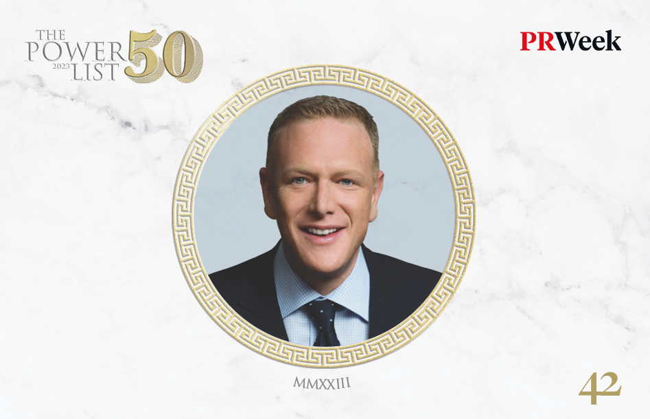 PRWeek Power List 2023 - 42. Jon Harris, Conagra Brands | PR Week