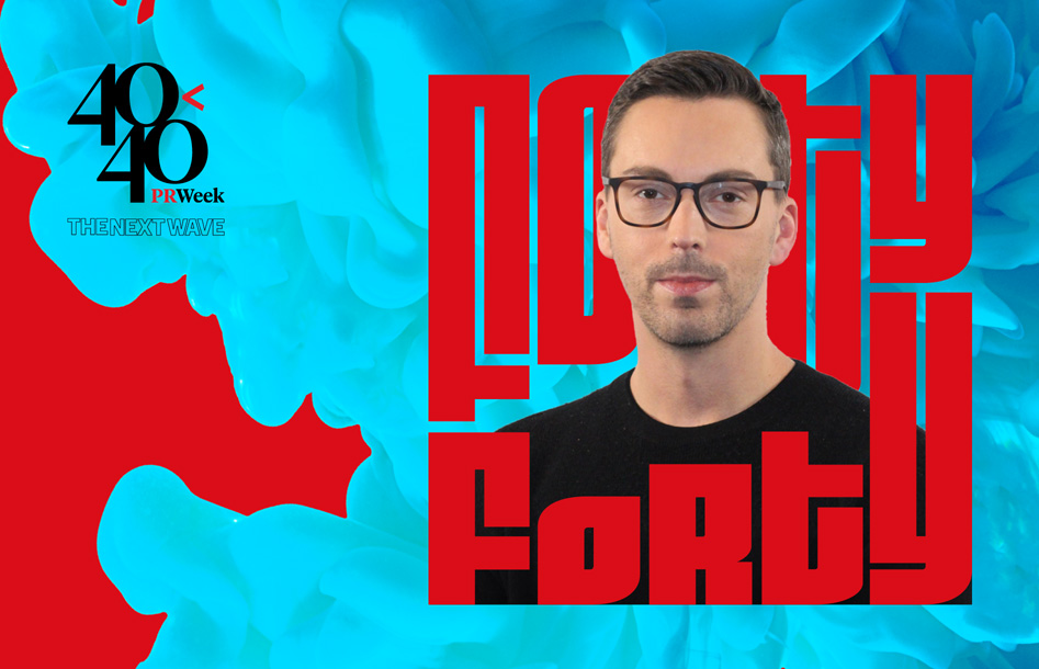 PRWeek 40 Under 40 2025 — Richard Hudock, MSNBC | PR Week