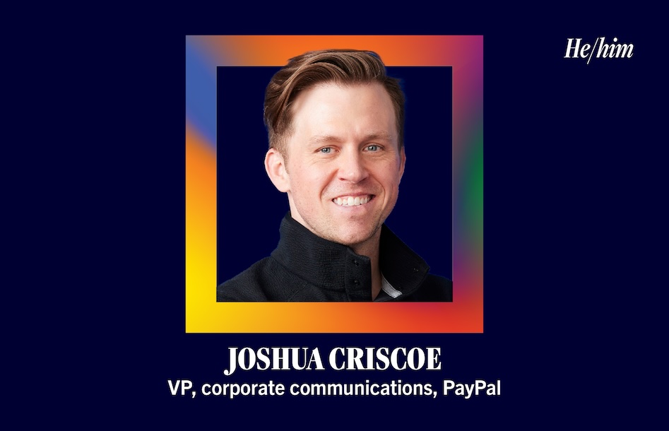 Pride in PR: Josh Criscoe | PR Week
