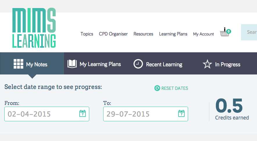 The CPD organiser is now closed - new version available on MIMS Learning | GPonline