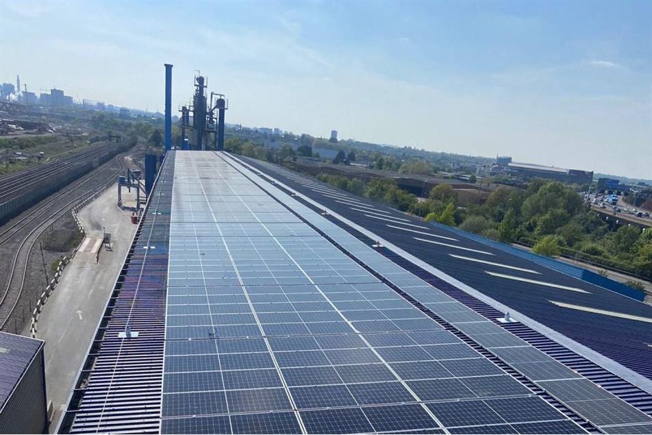 Tarmac installs solar panels at asphalt plant | Mineral and Waste Planning