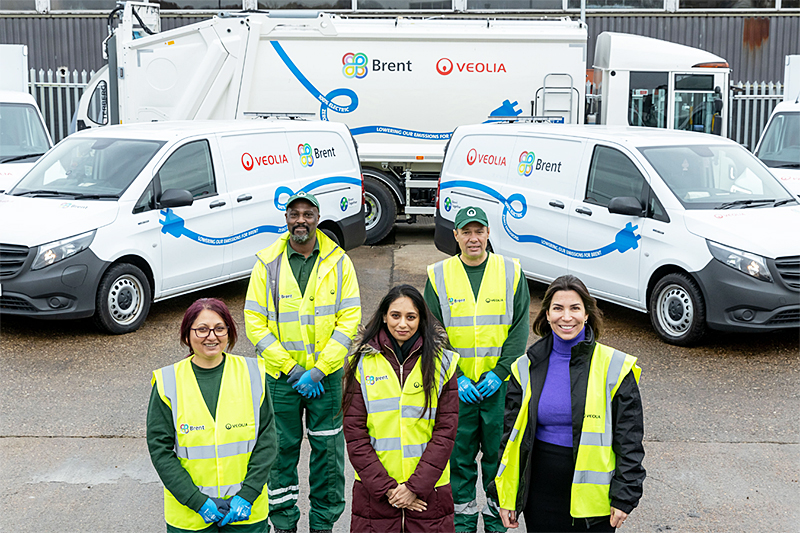 Brent unveils electric fleet in partnership with Veolia | Mineral and ...