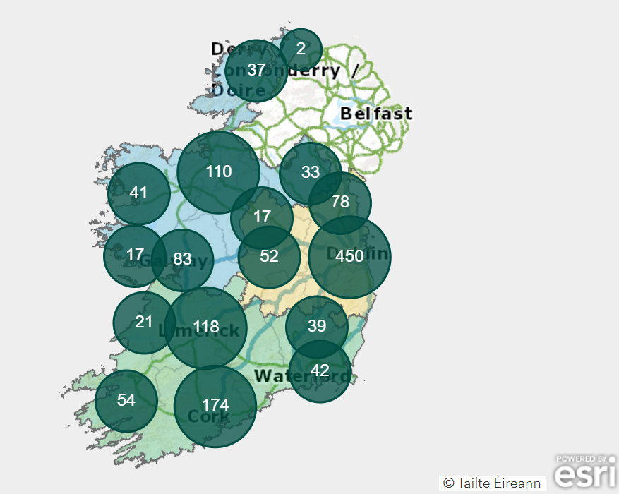 Ireland updates progress tracker