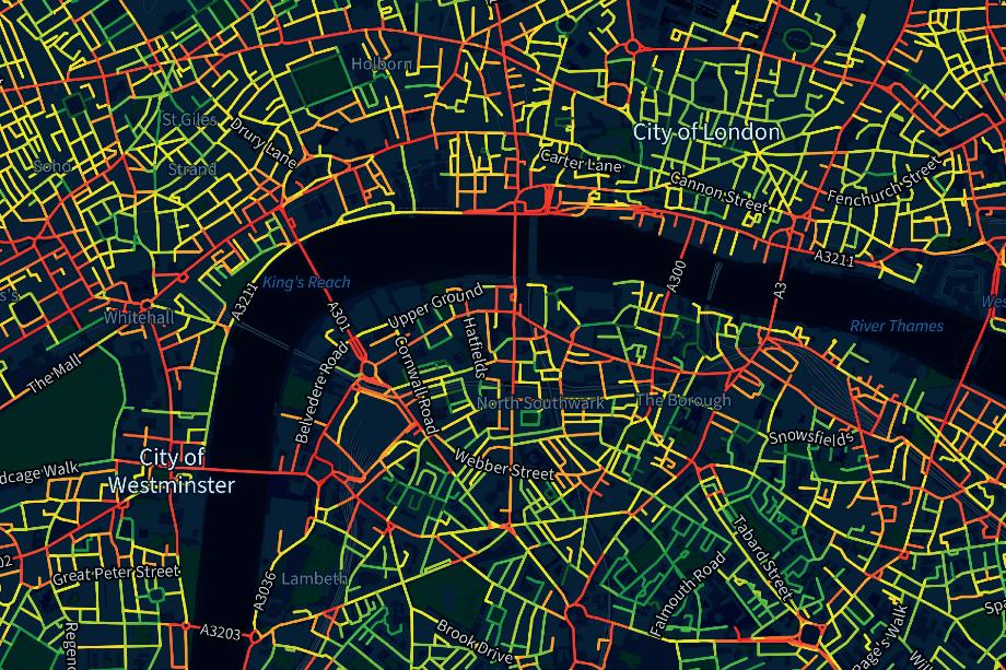 New 'healthy streets' data map for London aims to help planners ...