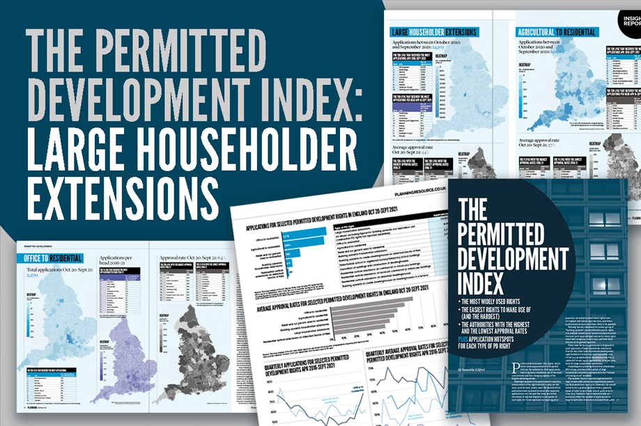 The Permitted Development Index: large householder extensions ...