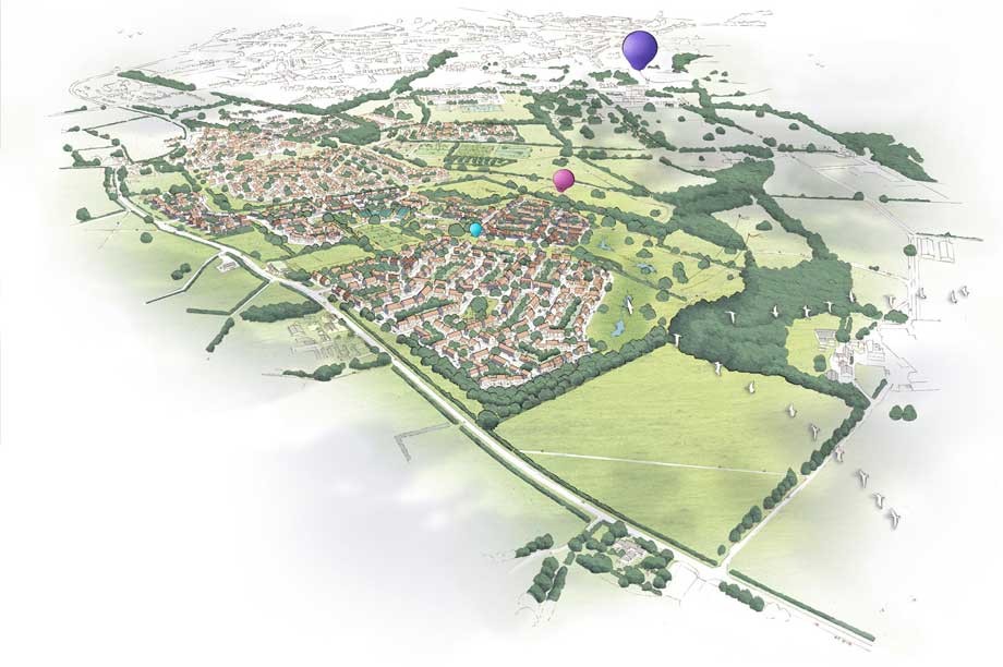 Inspector approves 595-home urban extension on greenfield site due to ...