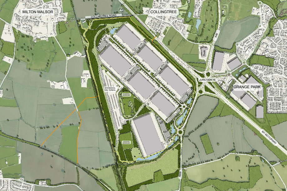Plans submitted for Northampton strategic rail freight interchange ...