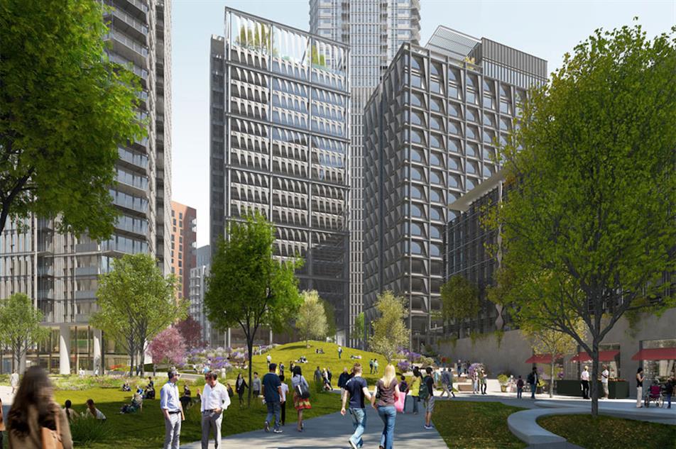 1,300-home mixed-use tower scheme approved in west London | Planning ...