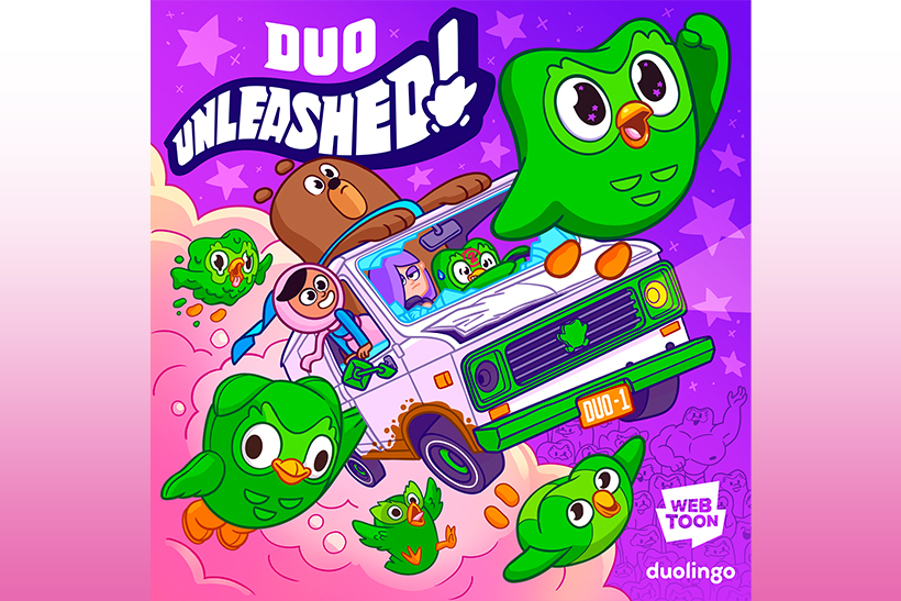 Duolingo partners with Webtoon for original content series | Campaign US