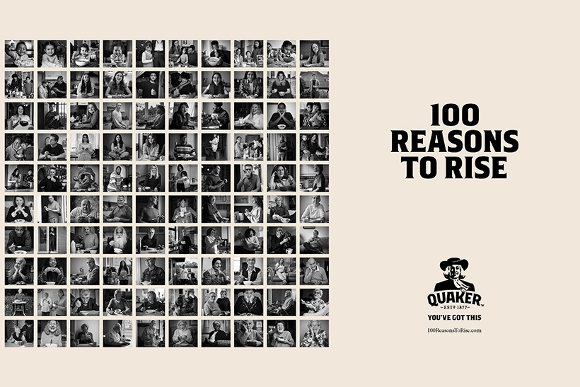 Quaker highlights breakfast moments in photo gallery | Campaign US