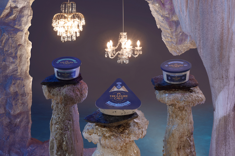 Blue cheese brand Treasure Cave announces rebrand with quirky campaign ...