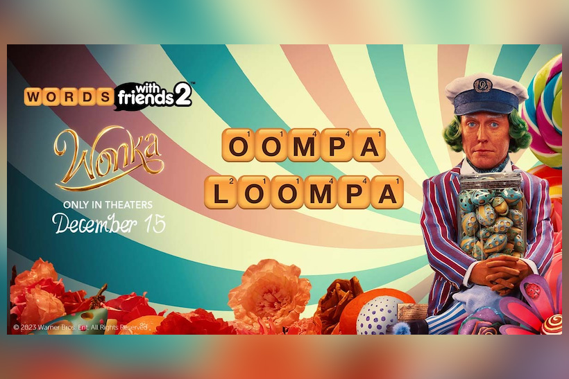 Warner Bros. and Zynga bring Wonka to Words With Friends | Campaign US
