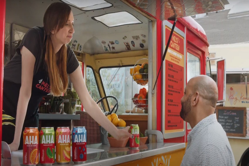 Coca-Cola launches first campaign for AHA Sparkling Water