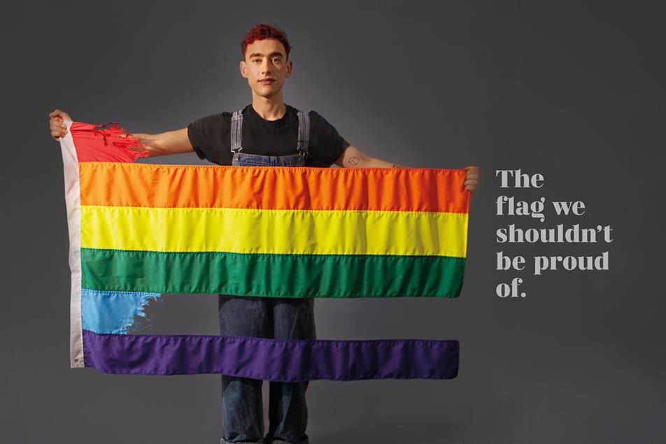 Gay Times "The flag we shouldn't be proud of" by The Gate London