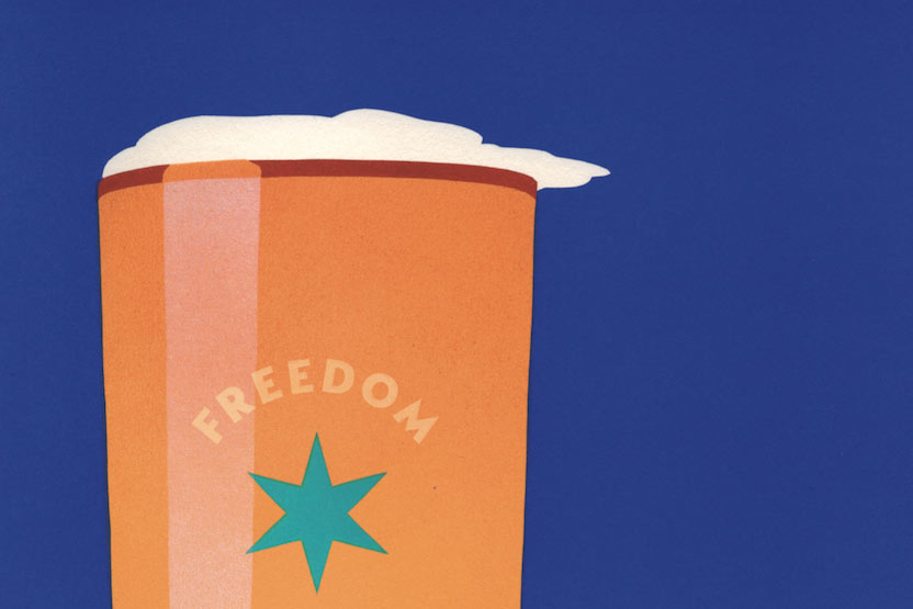 Freedom Brewery "A taste of freedom" by CHI & Partners