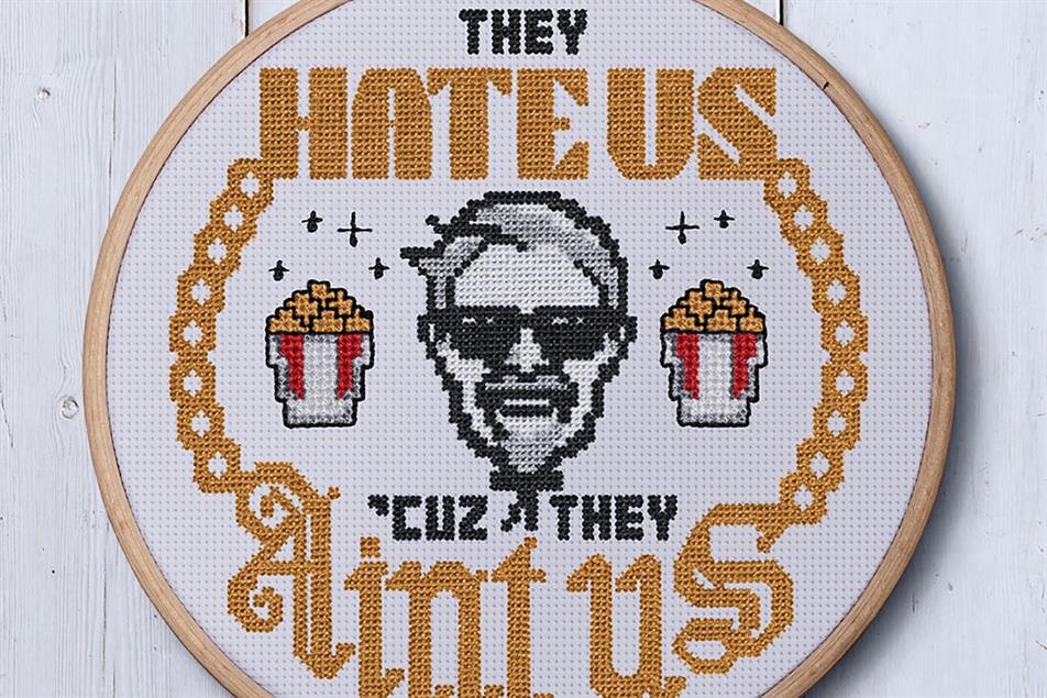 KFC "Handmade by KFC" by Iris