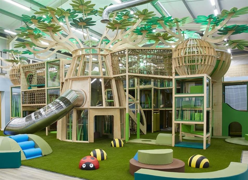 Blue Diamond opens treehouse garden centre play area | HortWeek
