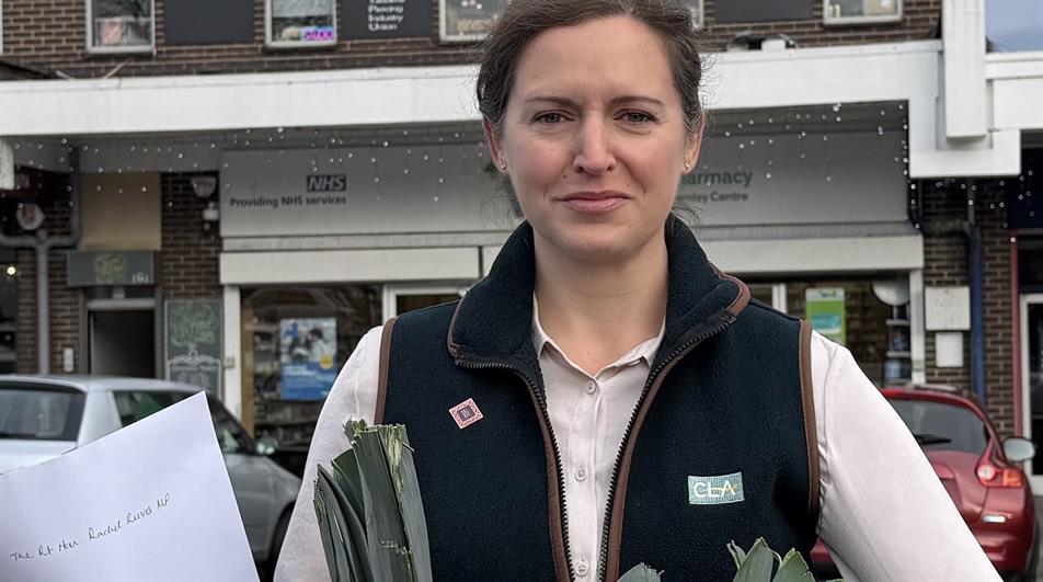 CLA delivers farm produce and president’s letter to Chancellor Rachel ...