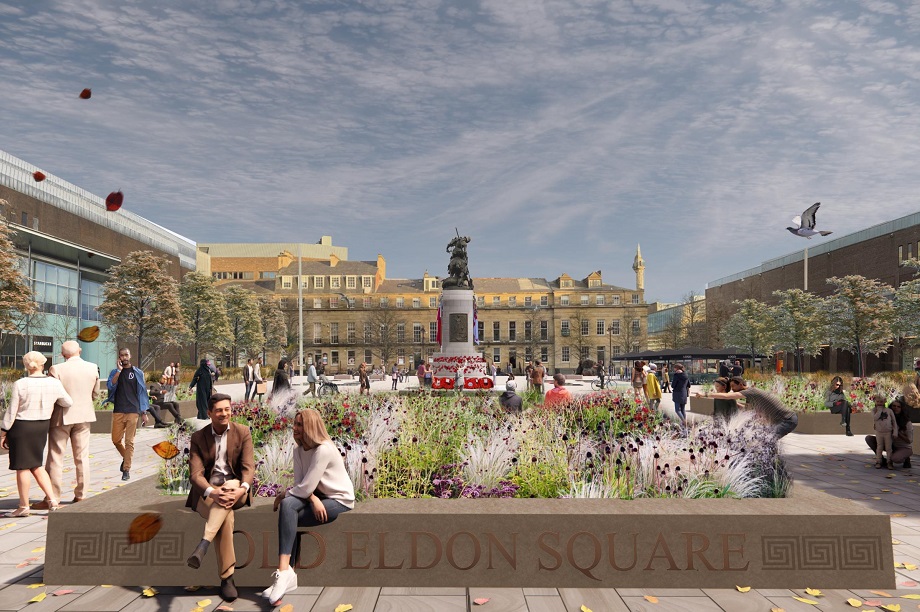 New designs for Newcastle’s city centre revealed | HortWeek