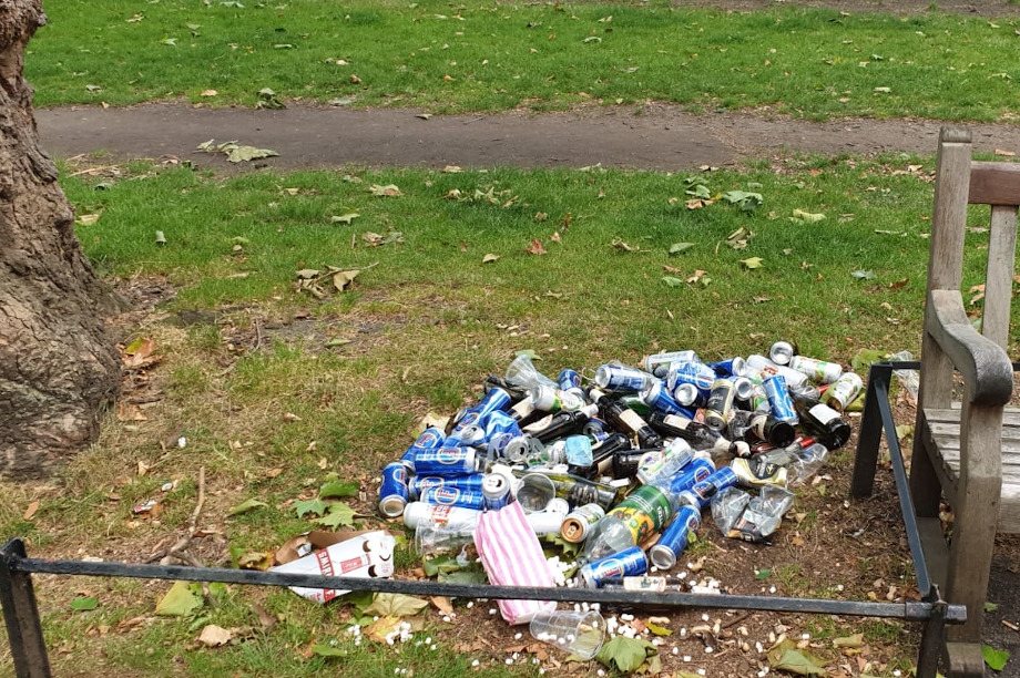 London’s royal parks facing unprecedented levels of littering daily ...