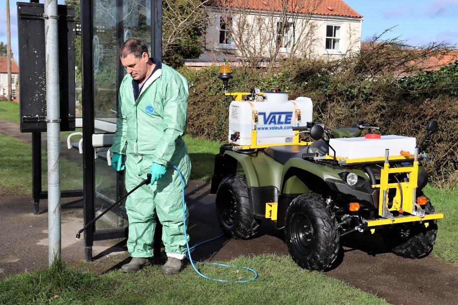 Vale Engineering unveils PKL450 all-terrain weed spraying vehicle ...