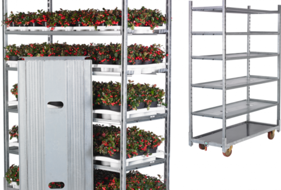 Container Centralen introduces metal shelf | HortWeek