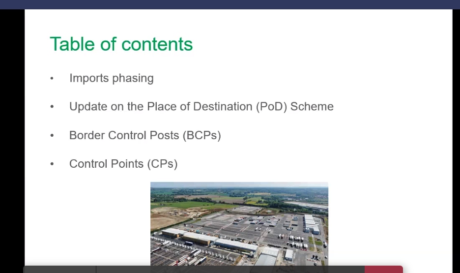 Defra Border Control Posts webinar explains new system - 20 questions ...