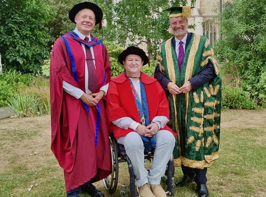 Mark Lane receives doctorate for his ‘inspirational career’ in garden ...