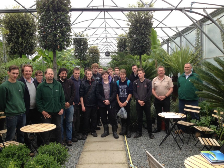 Brinsbury horticulture students meet Burleys and Architectural Plants | HortWeek