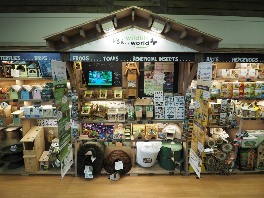 Webbs garden centres displays Wildlife World range in new department ...